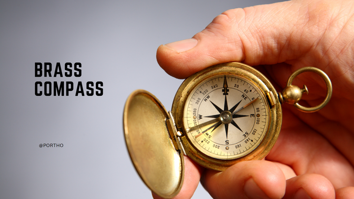 Brass Compass: Navigating Life's Adventures with Timeless Elegance ...