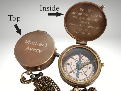 Custom Engrave Compass – PORTHO MALL USA LLC